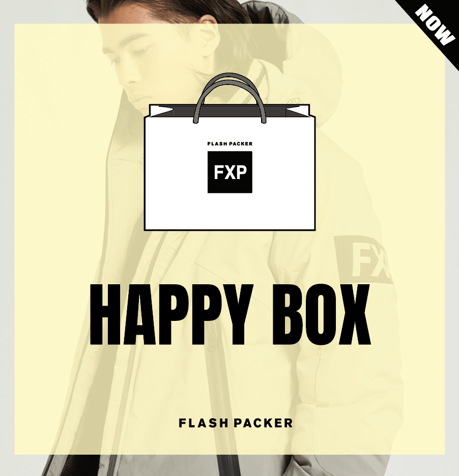 INFORMATION | 年末年始のお楽しみ、毎年好評のHAPPY BAG！！ 予約開始しました。 | FLASH PACKER (フラッシュパッカー) | メンズ・レディースファッション ...